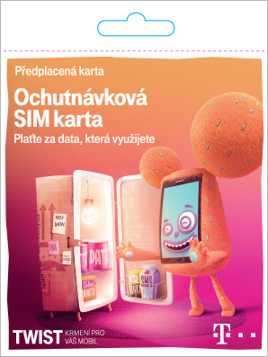Předplacená Twist karta - T-Mobile.cz