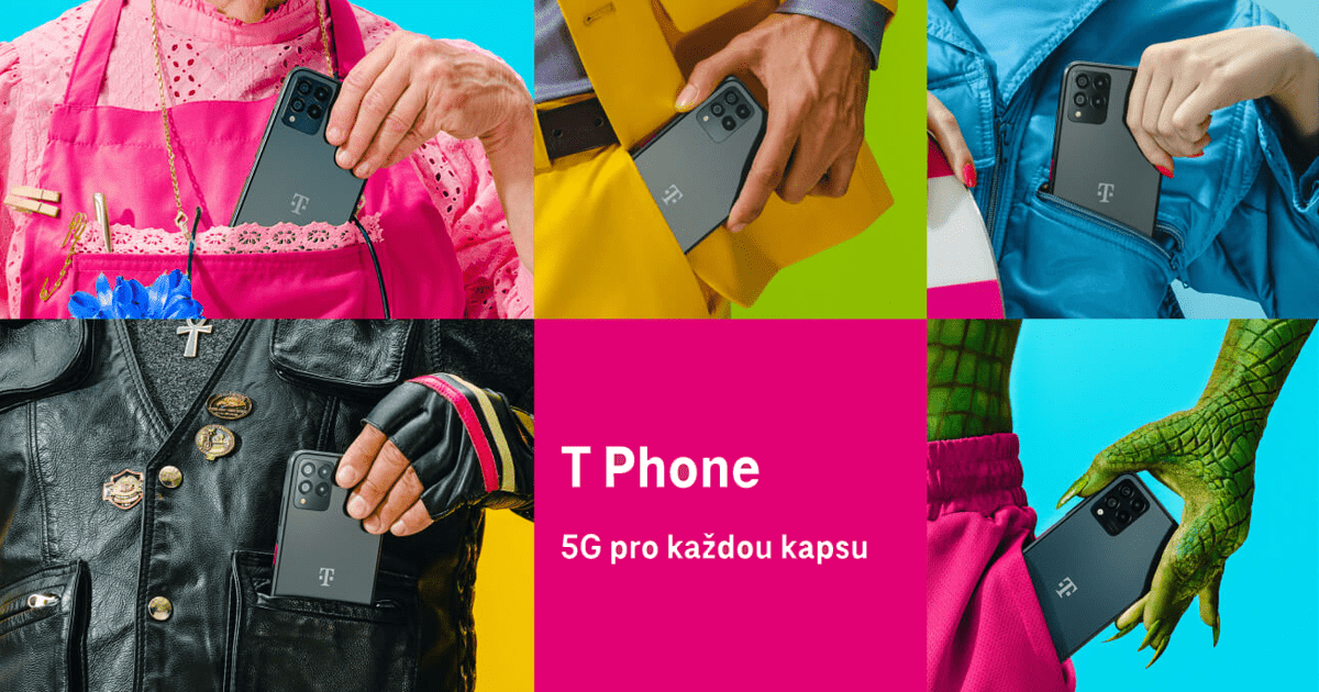 T Phone 5G pro každou kapsu - T-Mobile.cz
