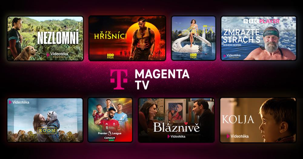 MAGENTA TV: Naše online televize 📺 - T-Mobile
